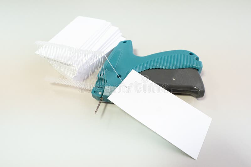 Marking Gun. a Working Tool for Attaching Labels Stock Image - Image of ...