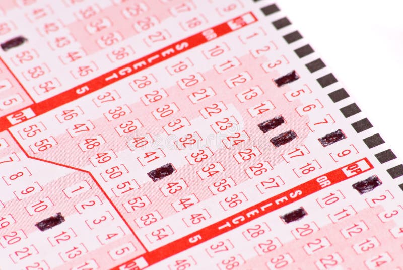 Marking Lucky Numbers stock photo. Image of play, millions - 17367408