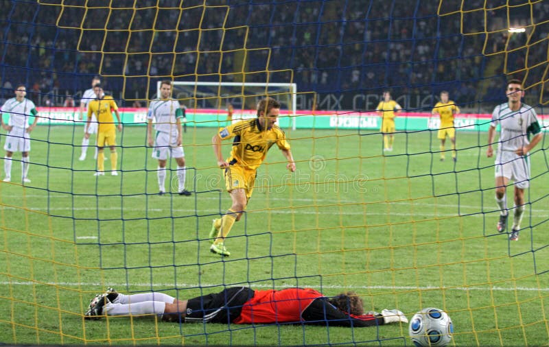 Marko Devic editorial stock photo. Image of goalkeeper - 15505558