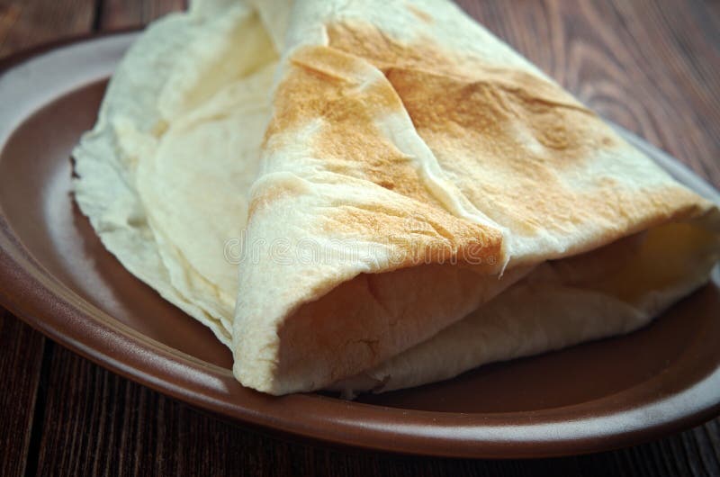 Markook stock photo. Image of markook, flat, baked, tandoori - 45904680