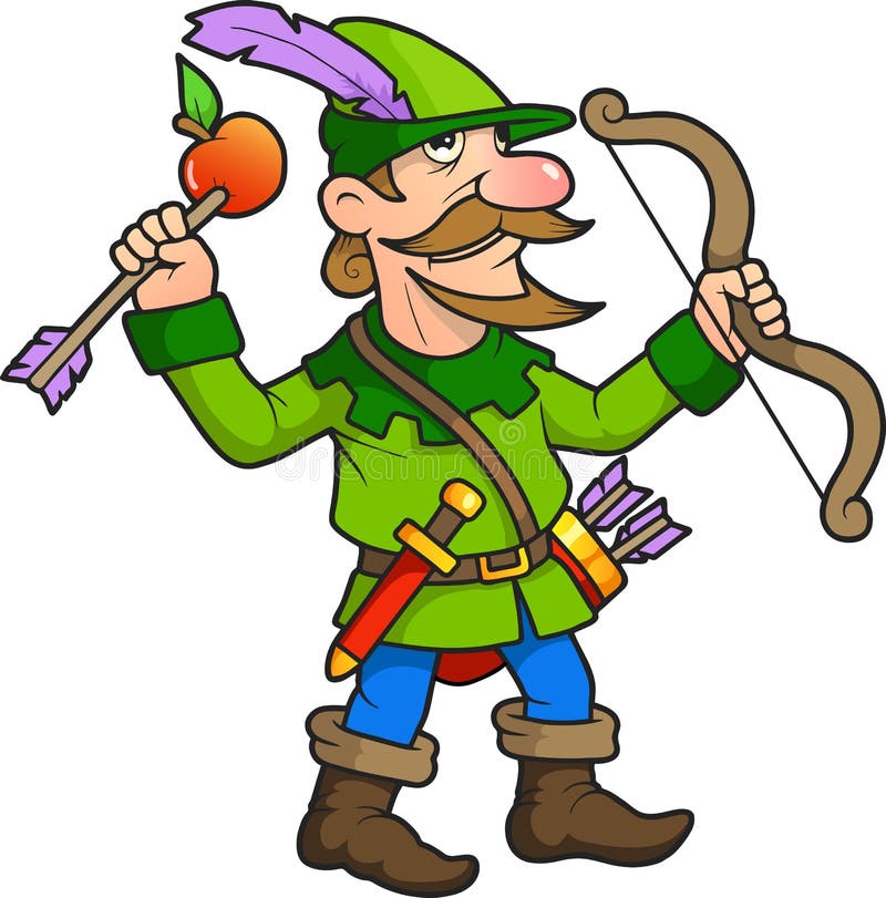 Robin Hood Archery Stock Illustrations – 418 Robin Hood Archery Stock ...