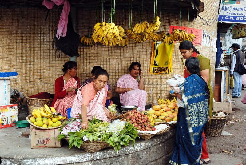 Indischer Markt redaktionelles bild. Bild von geschäft - 16856325