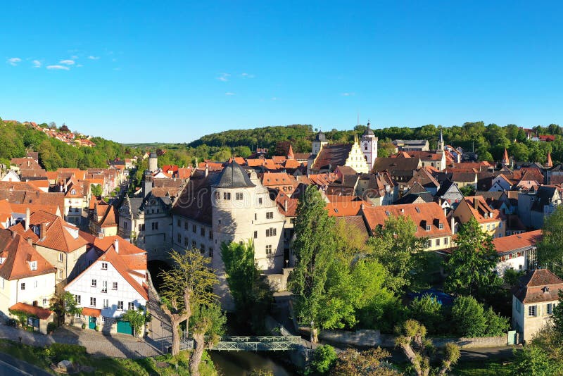 Marktbreit Eine Stadt am Main Stock Photo - Image of europe, excursion ...