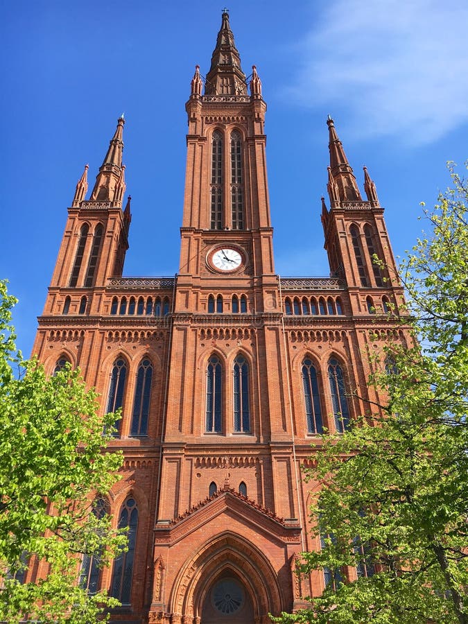Marktkirche Wiesbaden stockbild. Bild von deutschland - 27249411