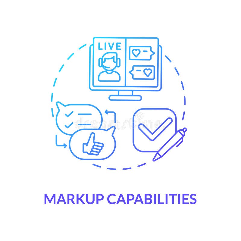 Markup Capabilities Stock Illustrations – 5 Markup Capabilities Stock ...