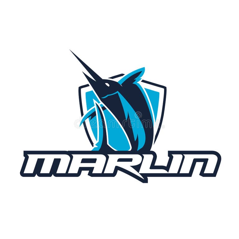 Marlin Logo Stock Illustrations – 2,145 Marlin Logo Stock Illustrations ...