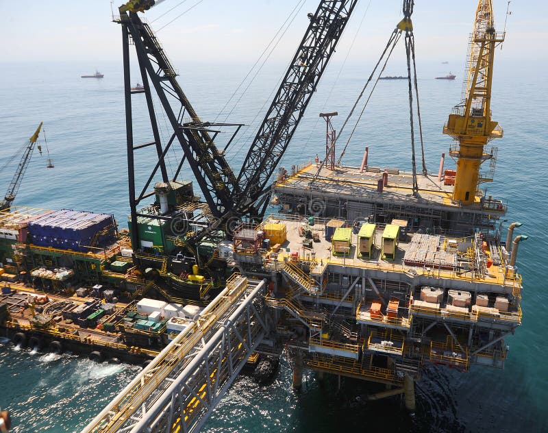 Marlin a Module Support Frame is Placed into Position by the BD30 Stock ...