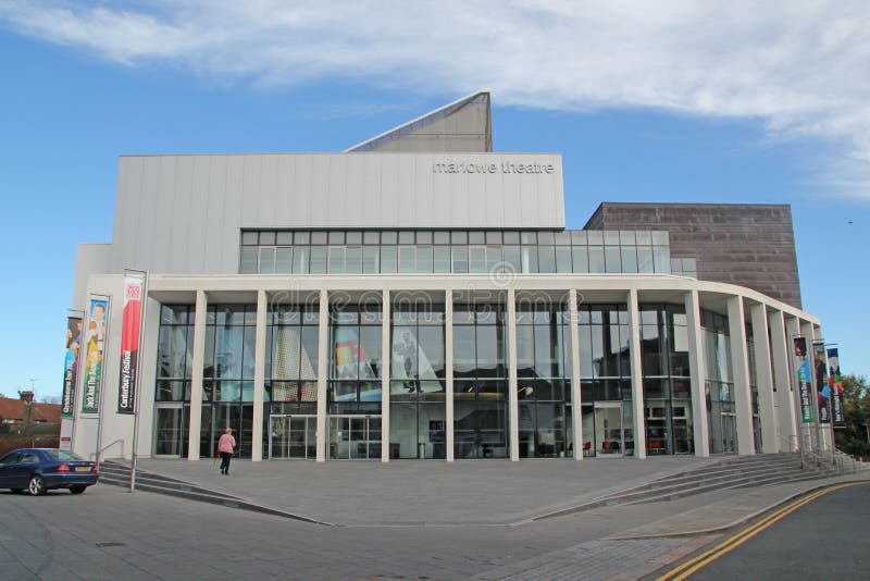 Marlowe Theatre photographie éditorial. Image of fond - 34900727
