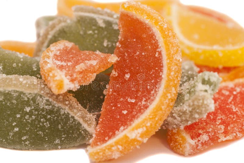 Marmalade As Lemons Slice with Sugar Stock Image - Image of sweet ...