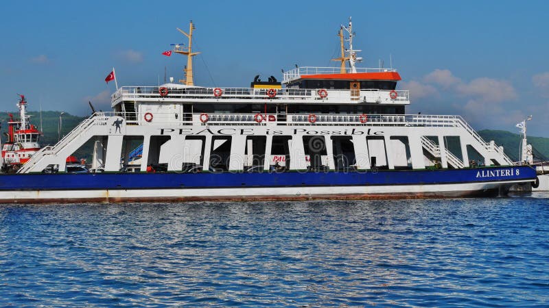 Marmara Island trip editorial photography. Image of ferry - 212096212