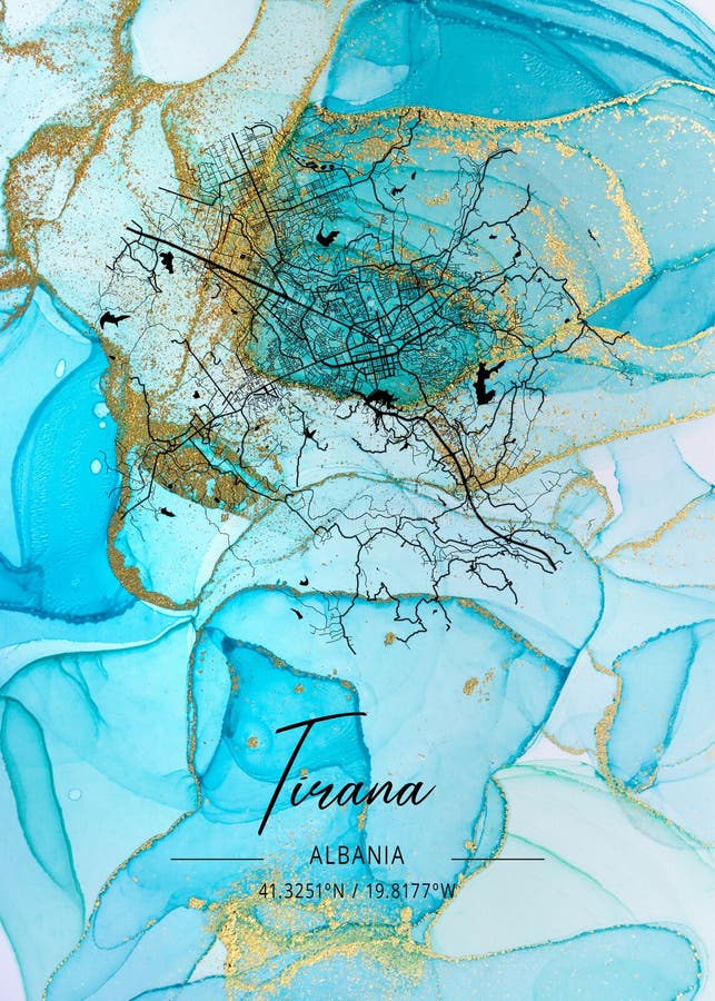 Marmerkaart Voor Tirana Albania Met Overgangen Stock Illustratie ... Marmerkaart Voor Tirana Albania Met Overgangen Stock Illustratie ...