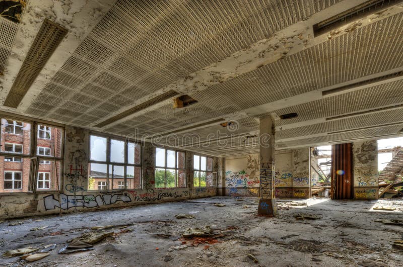 Marode building stock image. Image of ruins, window, city - 30136991