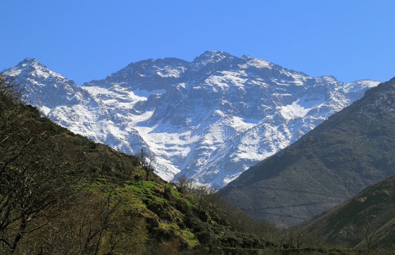 Marokko-Atlas-Berge Toubkal Stockbild - Bild von nord, maghreb: 29502199