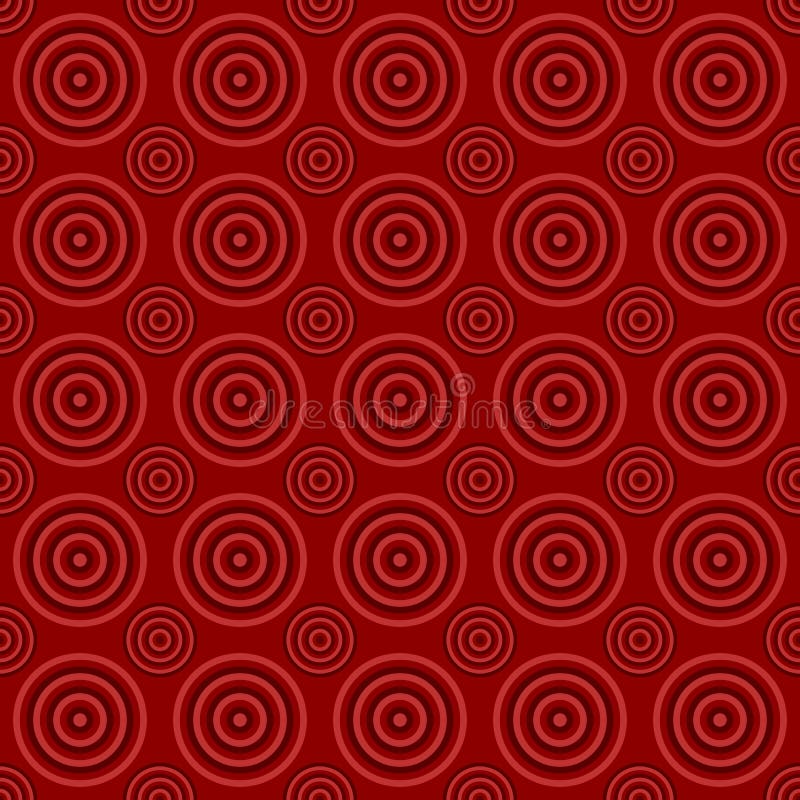 Abstract Seamless Pattern - Vector Circle Design Background Stock ...