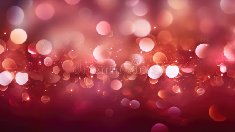 Maroon Bokeh Background, Abstract Illustration Stock Image - Image of ...