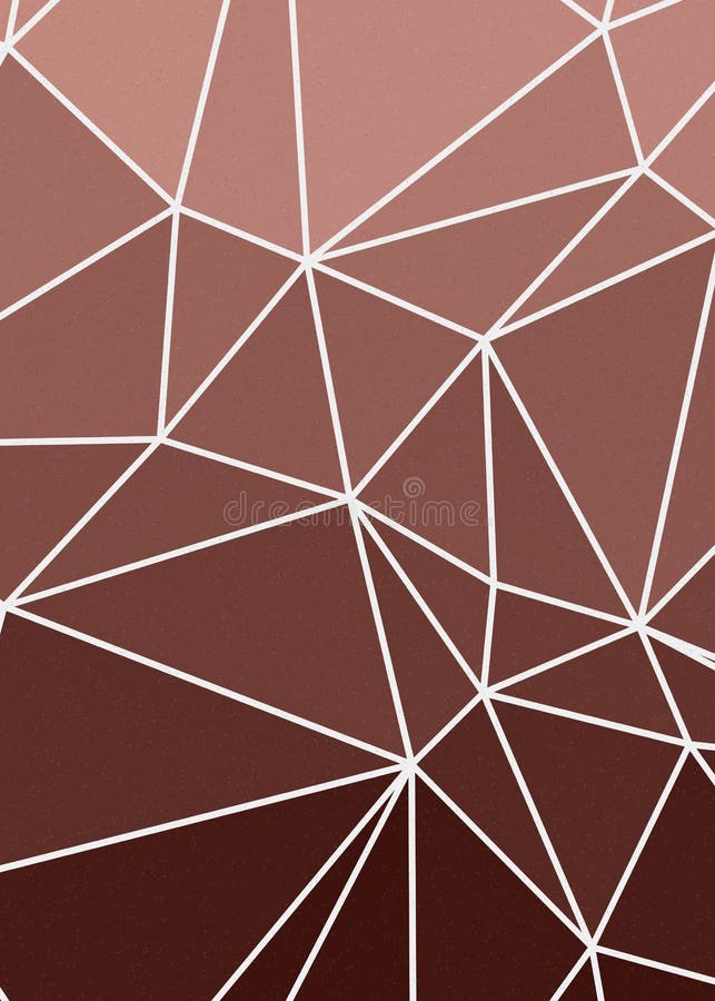 Maroon Color Abstract Color Low-Polygones Generative Art Background ...