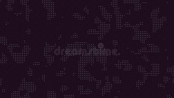Maroon Dark Background with Scattered Pixel Dot Pattern Stock Image ...