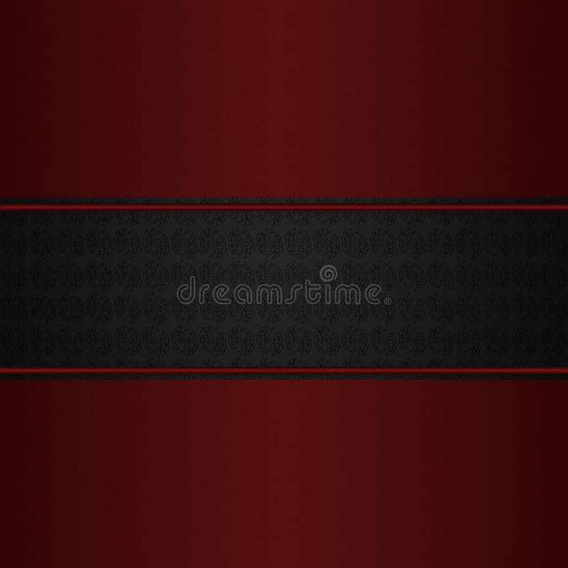 Maroon on Dark Pattern Background Stock Illustration - Illustration of ...