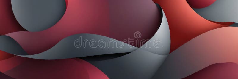 Maroon Ellipsoidal Shapes Gradient Wallpaper Stock Image - Image of ...
