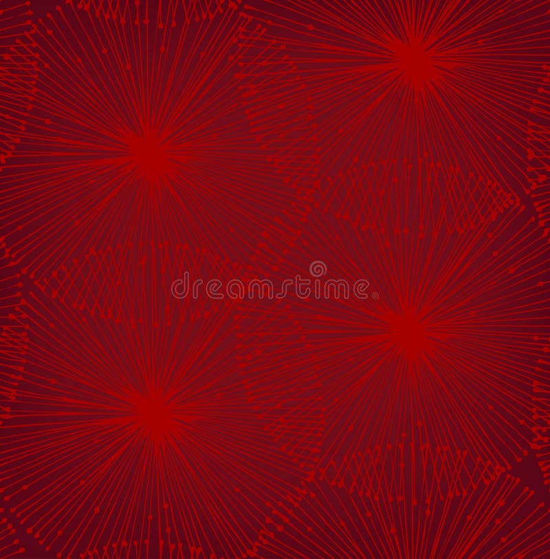 Maroon Radials Elements. Background for Patterns, Cards, Textile Stock ...