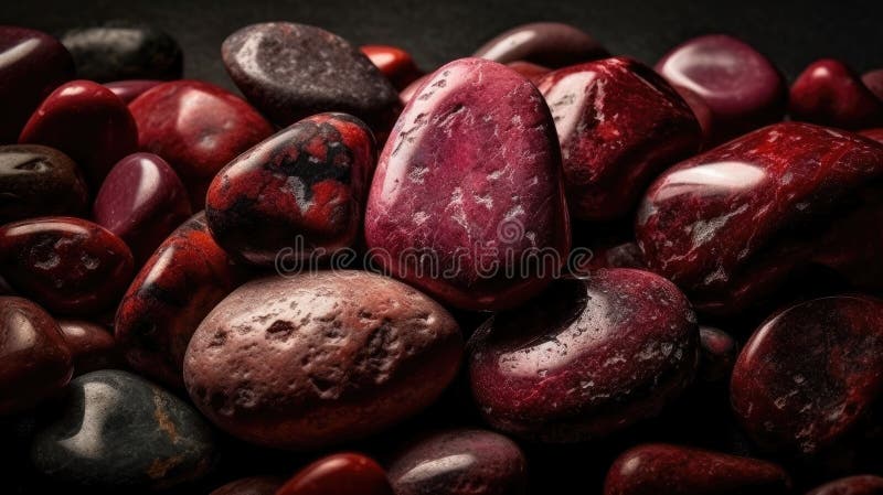 Maroon Red Stone Texture Background for Elegant Designs. Stock ...