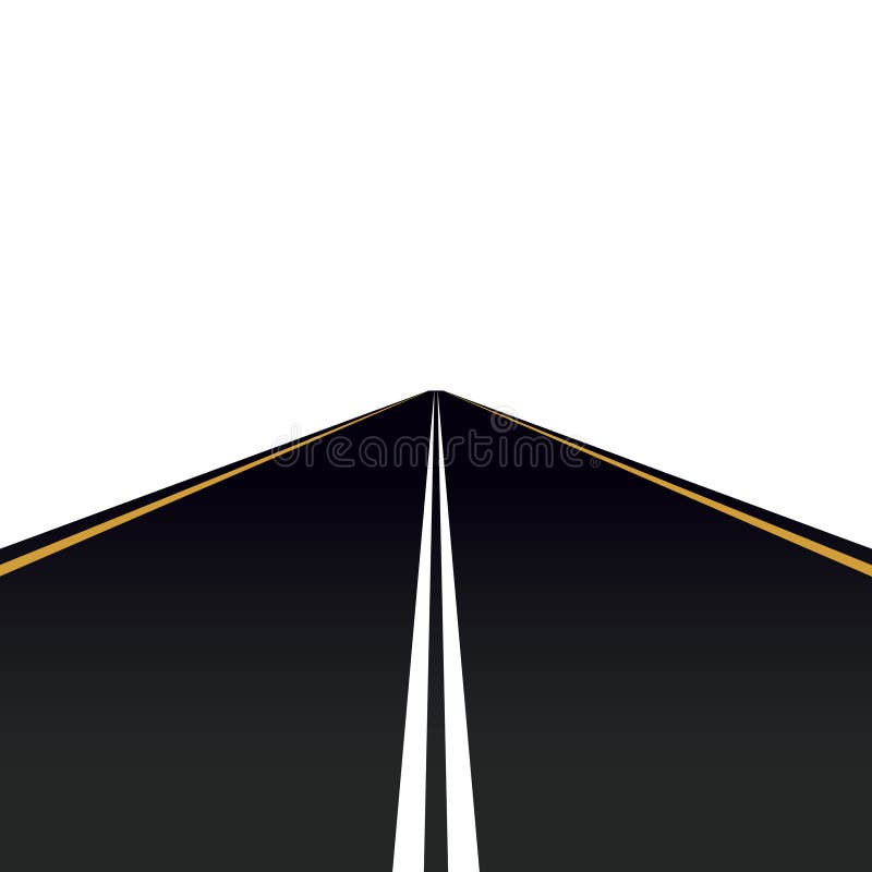 Marquage routier illustration de vecteur. Illustration du abstrait ...