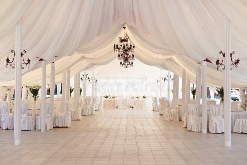 Marquee Wedding stock photo. Image of reception, chairs - 11715902
