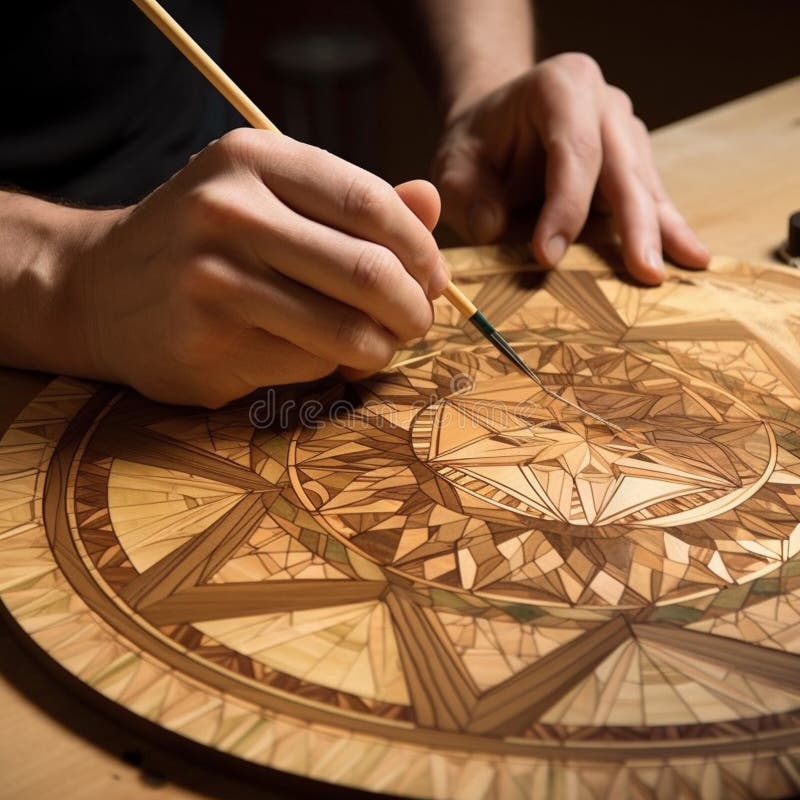 Marquetry Showcase Image stock illustration. Illustration of generated ...