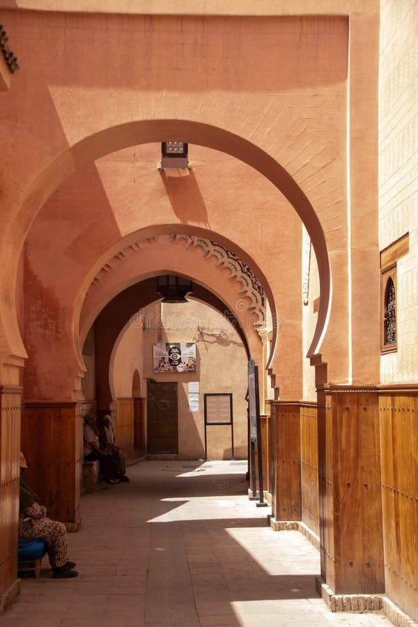 Narrow Archway in the Medina of Marrakech Editorial Image - Image of ...