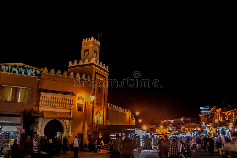 Marrakech in Morocco stock image. Image of morocco, atlas - 80334891