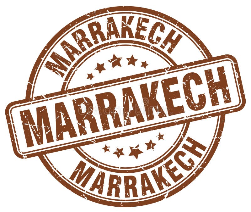 Marrakech Morocco Africa Icon Vector Art Design Skyline Flat City ...