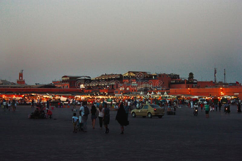 Marrakech editorial image. Image of public, space, view - 43367990