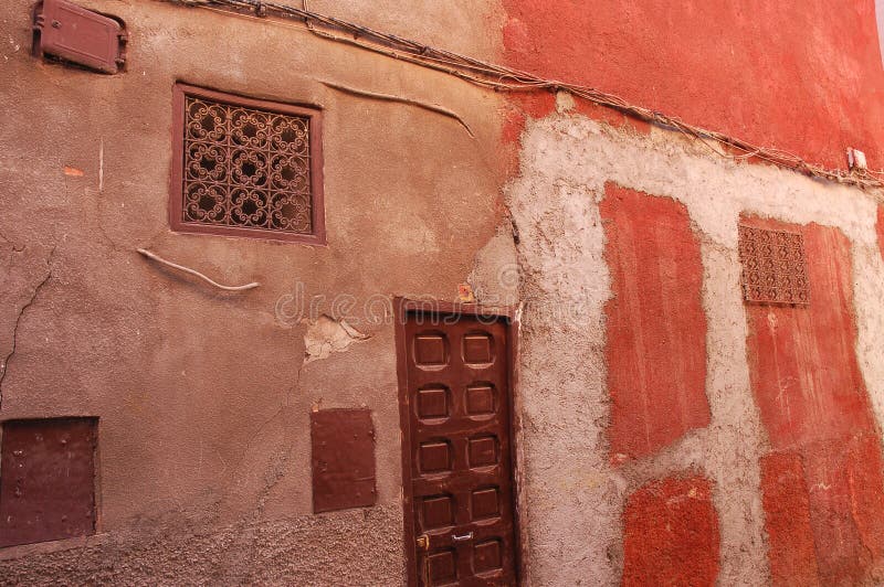 Marrakech Wall stock photo. Image of marrakesh, morocco - 6648828