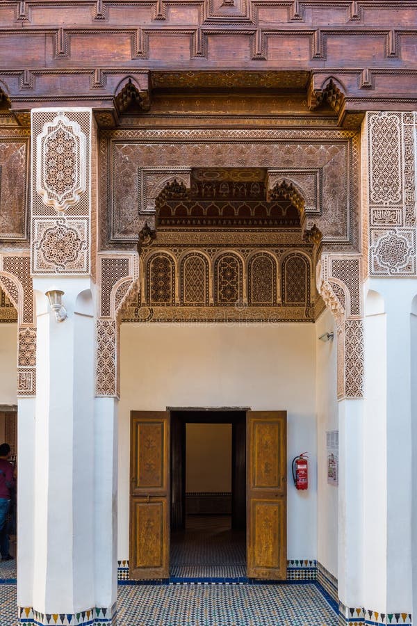 Marrakesh palace stock photo. Image of style, opulent - 1854434