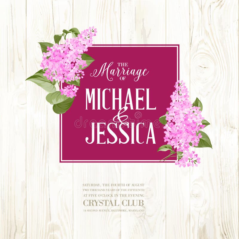 Marriage card stock vector. Illustration of material - 51952362