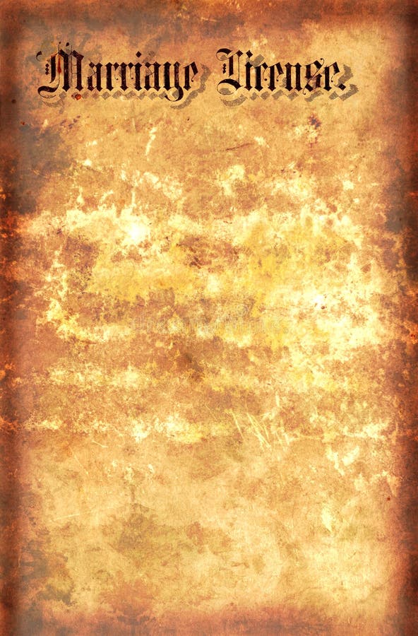 License Marriage Stock Illustrations – 128 License Marriage Stock ...