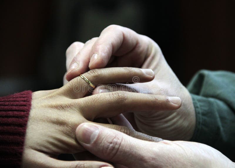MARRIAGE stock image. Image of hand, alliances, marriage - 54890311