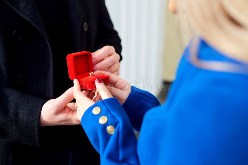 Marriage proposal. stock photo. Image of proposing, romantic - 106286876