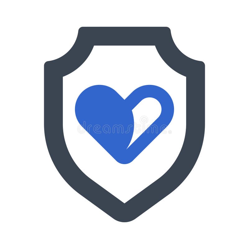 Marriage protection Icon stock vector. Illustration of symbol - 321219240