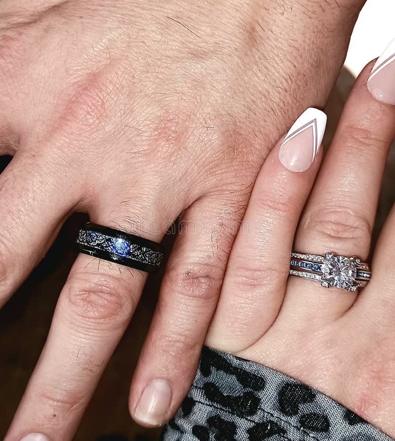 Marriage ( she said yes) stock photo. Image of cosmetics - 246944666