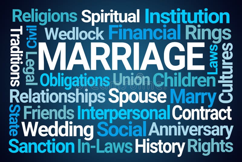 Marriage Word Cloud stock vector. Illustration of tags - 15229416