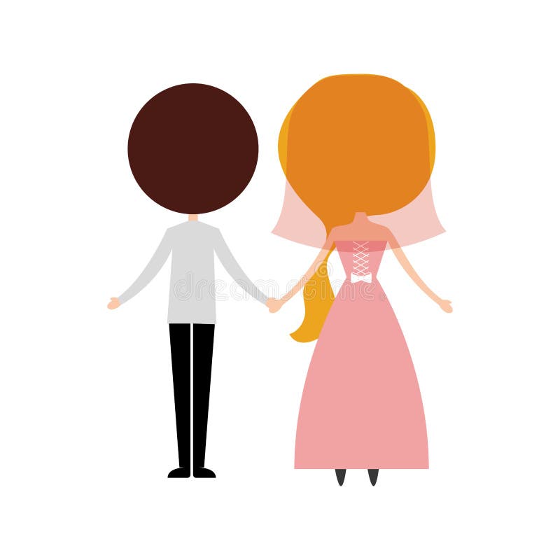 Married Couple Avatar Characters Stock Vector - Illustration of family ...