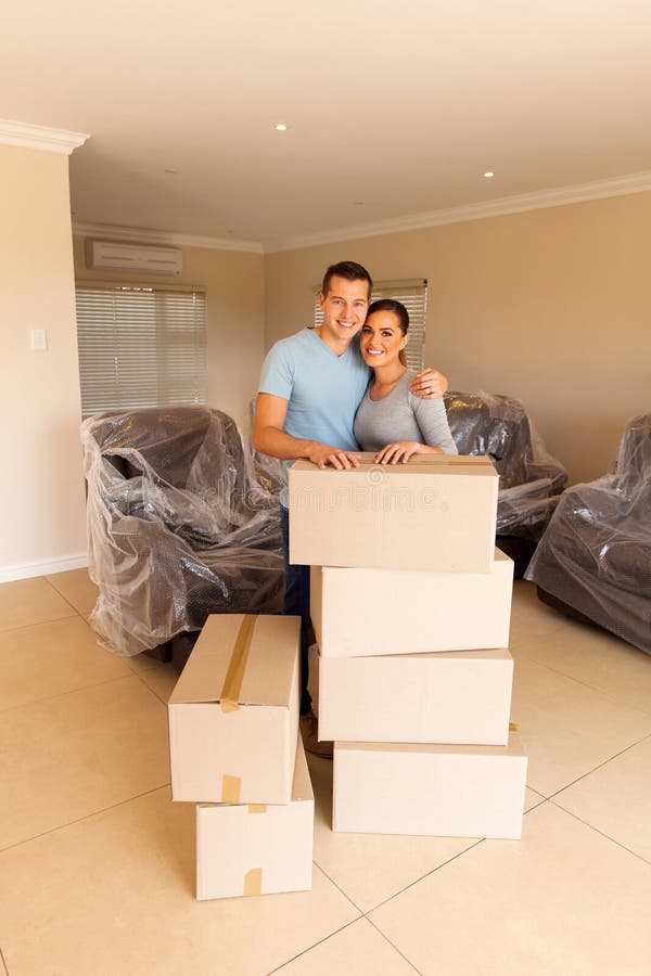 Married couple moving stock image. Image of family, loving - 60178723