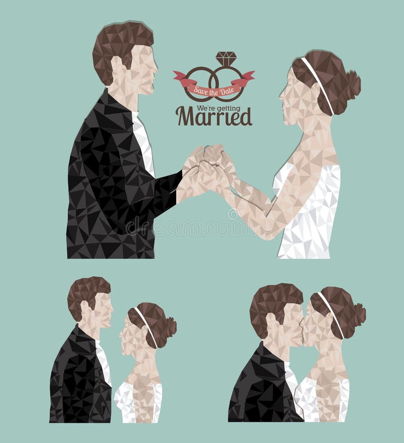 Married design stock vector. Illustration of card, illustrate - 34997948