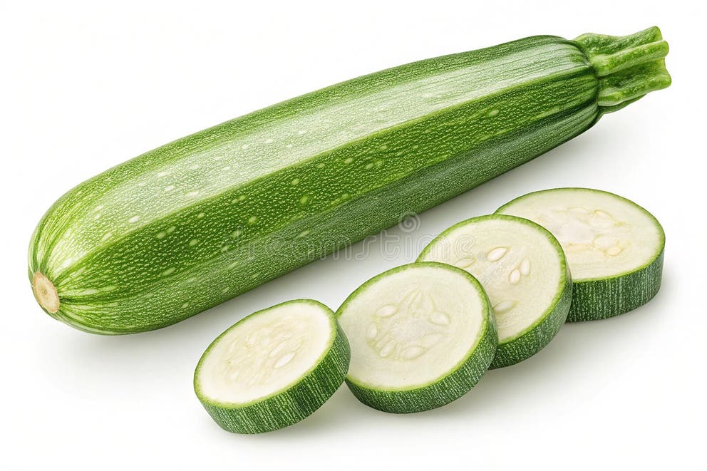 Marrow Vegetable Isolated on Transparent Background Stock Illustration ...