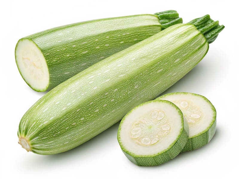 Marrow Vegetable Isolated on Transparent Background Stock Illustration ...