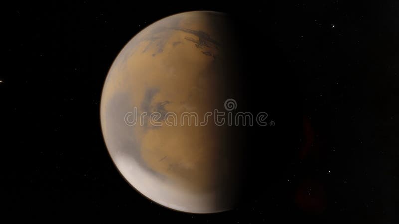 Mars. Astronomy and Science Concept. Space Theme. Stock Image - Image ...