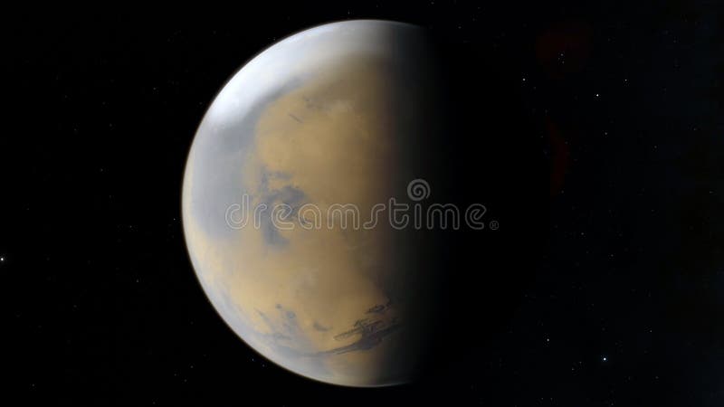 Mars. Astronomy and Science Concept. Space Theme. Stock Image - Image ...