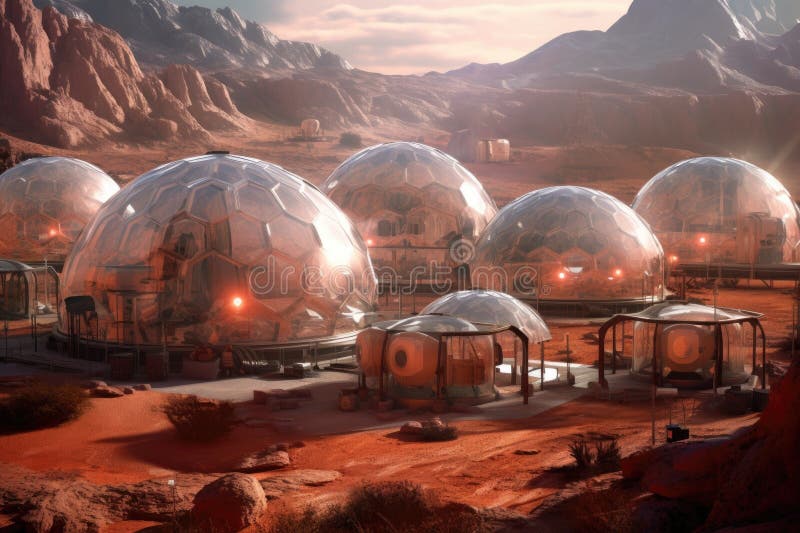 Interconnected Biodomes Stock Photos - Free & Royalty-Free Stock Photos ...