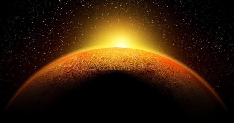 Mars stock image. Image of locations, exploration, fantasy - 73342167